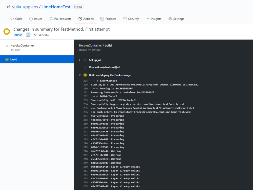 Free Net Core Hosting On Heroku Through Docker And Github Deploy With Unit Tests